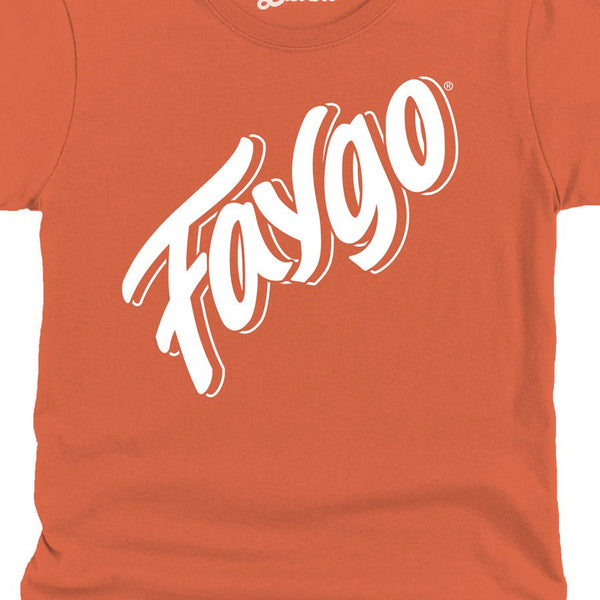 Faygo Womens T-Shirt Orange - Pure Detroit
