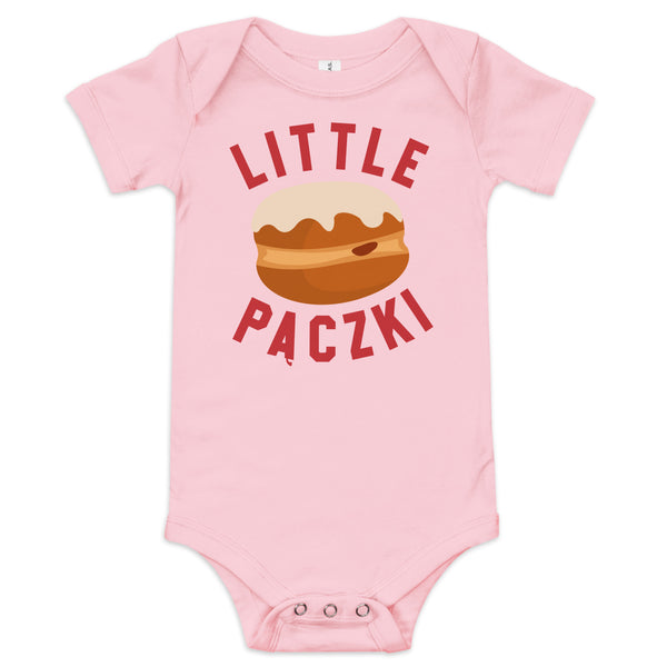 Little Paczki Baby Onsie - Pink - Pure Detroit