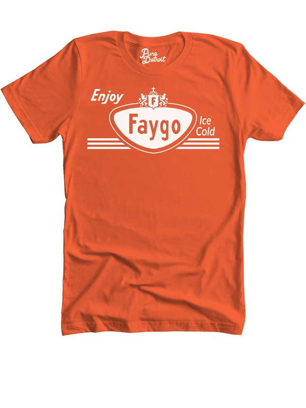 Faygo Vintage Premium Unisex T-Shirt - Orange - Pure Detroit