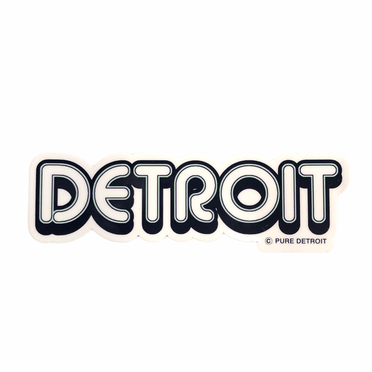 Detroit Neon Decal - Pure Detroit