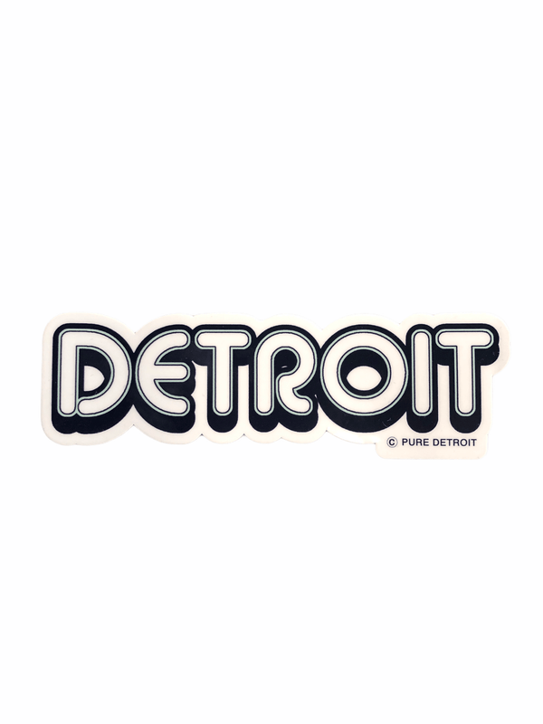 Detroit Neon Decal - Pure Detroit